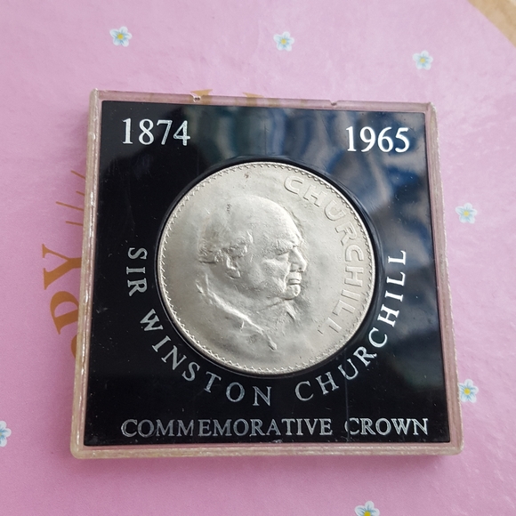 Other | Winston Churchill Commemorative Coin In Case | Poshmark